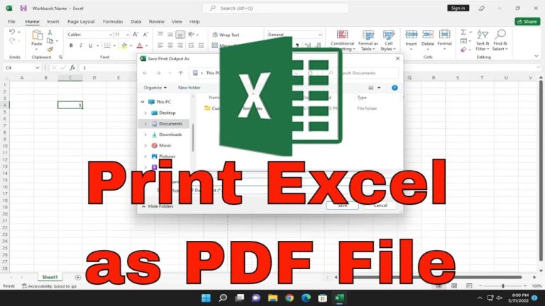 Imprimir Excel como PDF [Tutorial] - Mundowin