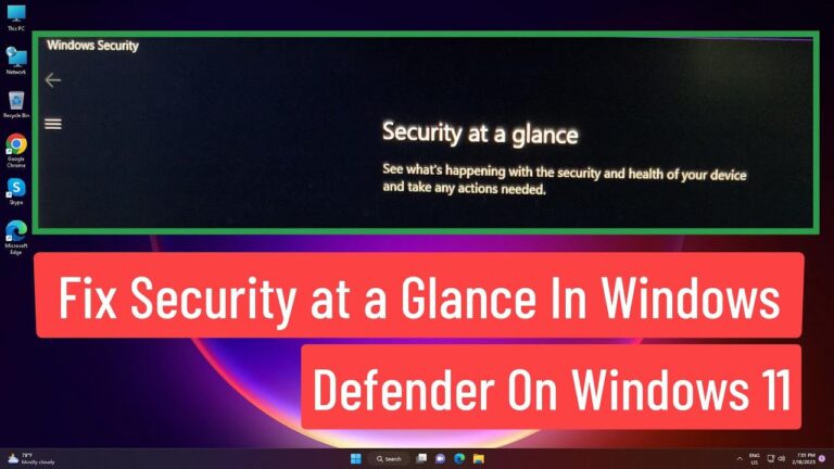 Solucionar error en Windows Defender en Windows 11 | Tutorial - Mundowin