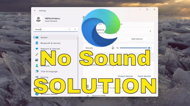 No hay Sonido en Microsoft Edge - Solución - Mundowin