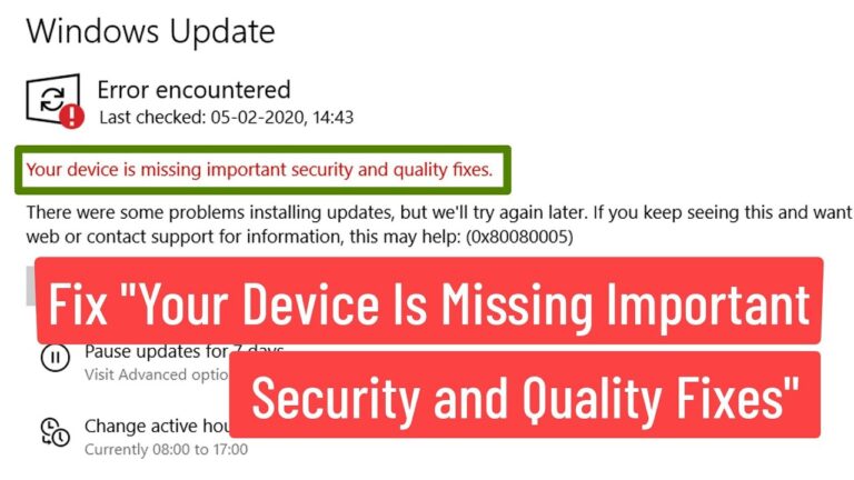 Solución para errores de seguridad en Windows 11/10 - Mundowin