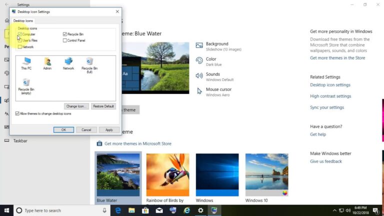 Tambahkan ikon Komputer Saya pada desktop Windows 10 (tutorial) - Mundowin