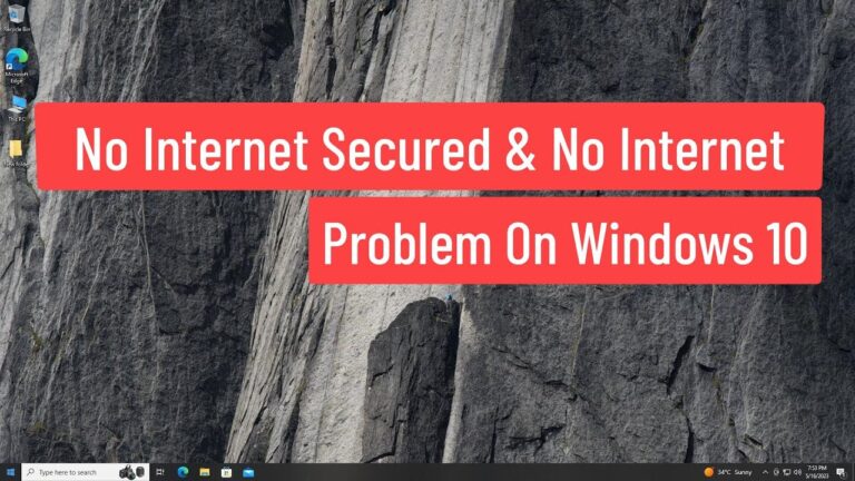 Fix Internet Connection Problem in Windows 10 - Mundowin