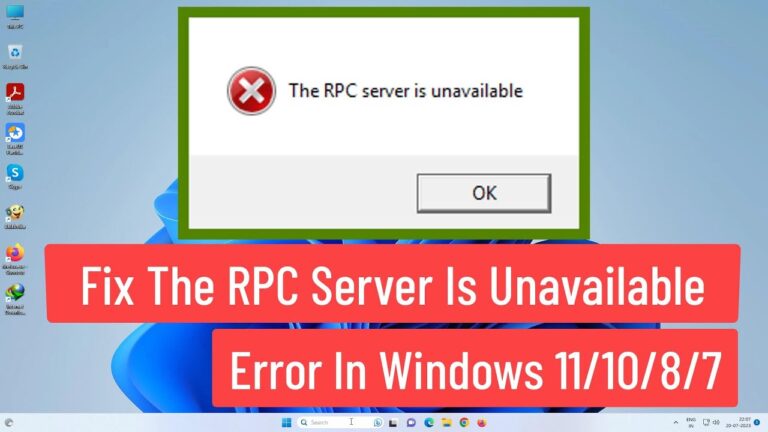 Solucionar RPC Server Is Unavailable en Windows 11/10/8/7 | Métodos de solución - Mundowin