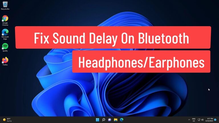 Solución retraso sonido audífonos Bluetooth Win 11/10: Tutorial ...