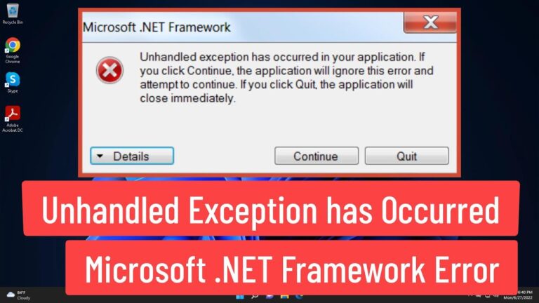 Solución para error de Microsoft .NET Framework - Mundowin