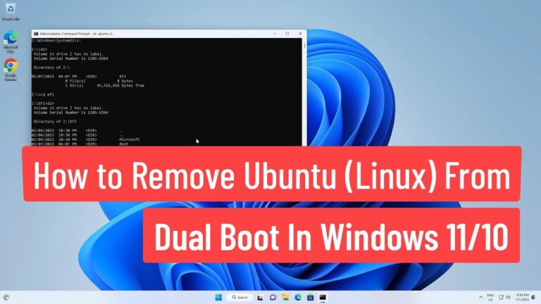 Eliminar Ubuntu: Guía de eliminación dual boot en Windows 11/10 - Mundowin