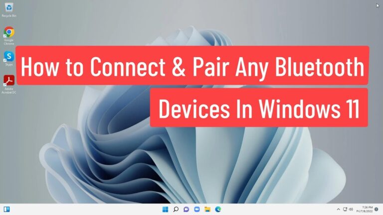 Conectar y emparejar dispositivos Bluetooth en Windows 11 - Mundowin