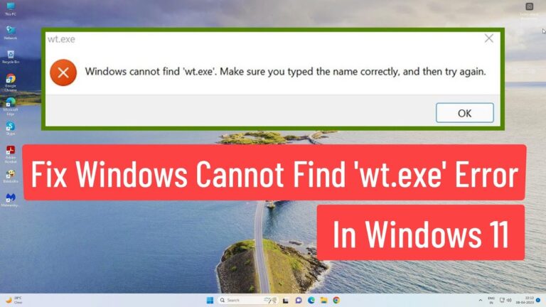 Solucionar error wt.exe en Windows 11: tutorial paso a paso - Mundowin