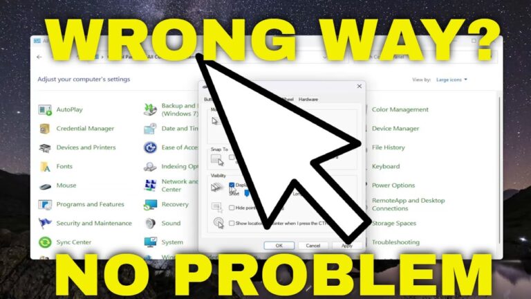 Solución para el movimiento inverso del cursor del mouse en Windows PC ...