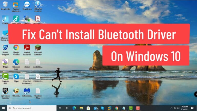 Solución para instalar controlador Bluetooth en Windows 10 - Mundowin