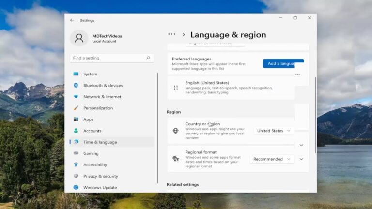How to change the Microsoft Store region in Windows 11 - Mundowin