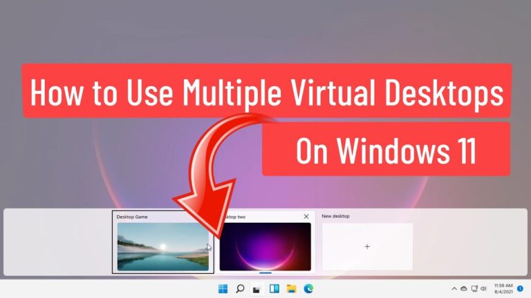 Korzystanie z wielu pulpitów wirtualnych w systemie Windows 11 - Mundowin