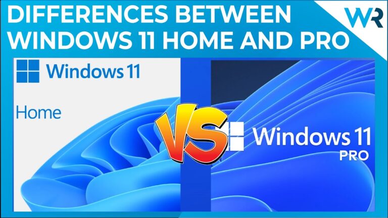 Diferencias entre Windows 11 Home y Windows 11 Pro - Mundowin