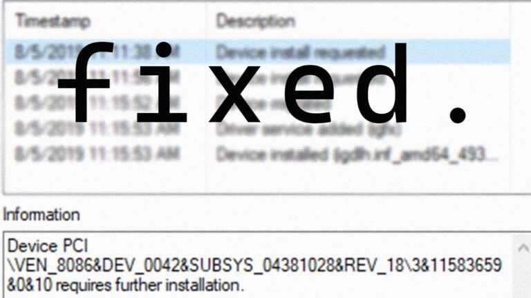 Solución para la instalación de dispositivos PCI en Windows 10/11 ...