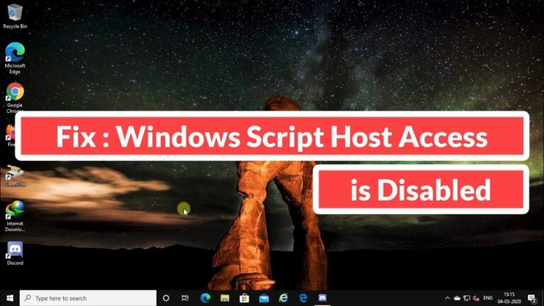 Activar Windows Script Host en el Registro - Mundowin