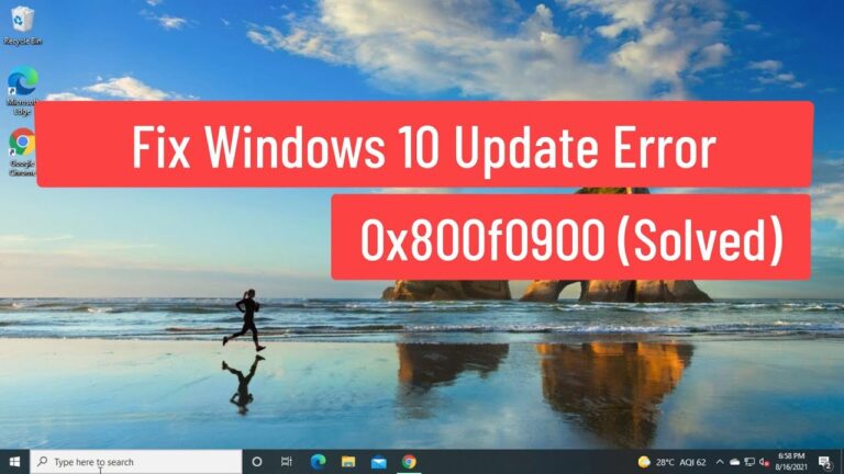 Solucionar error de actualización de Windows 10 0x800f0900 (Resuelto ...