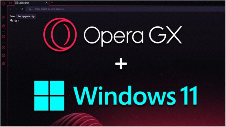 Instalar Opera GX en Windows 11: descarga gratuita [2023] - Mundowin