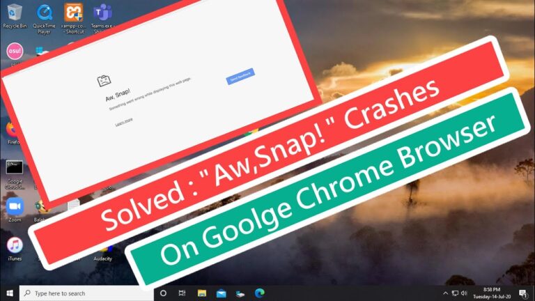 Tutorial: Solución para los crashes Aw, Snap! en Google Chrome - Mundowin