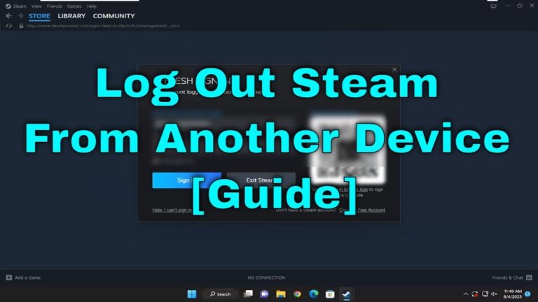 Disconnect Steam Account from Another Device: Guide - Mundowin