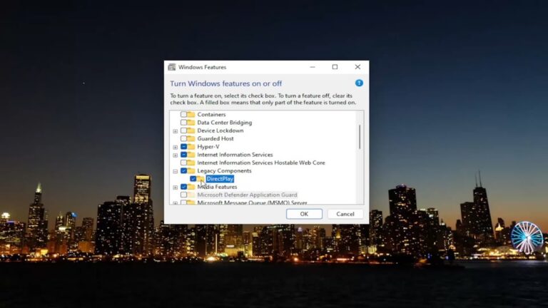 Como habilitar o deshabilitar Direct Play en Windows 11/10 - Mundowin