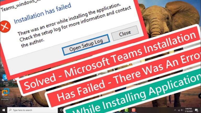 Error en la instalación de Microsoft Teams - Solución paso a paso ...