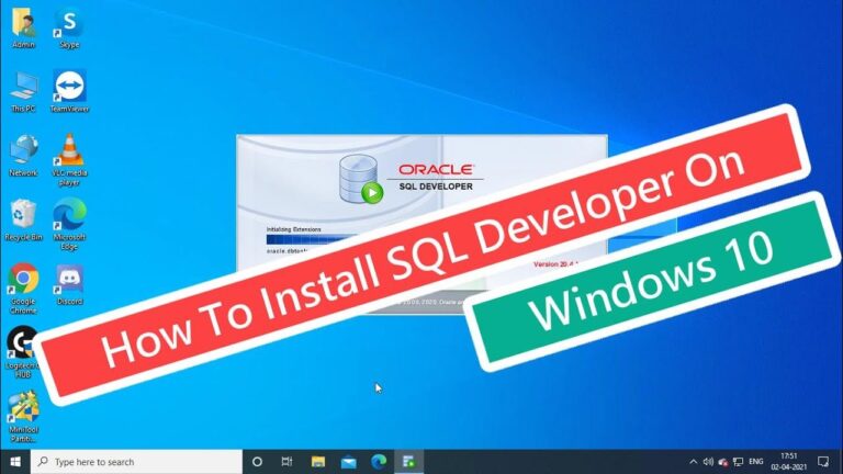 Instalación de SQL Developer en Windows 10 - Mundowin