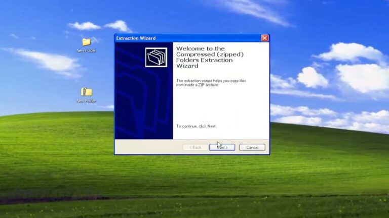 Crear y extraer un archivo ZIP en Windows XP - Mundowin