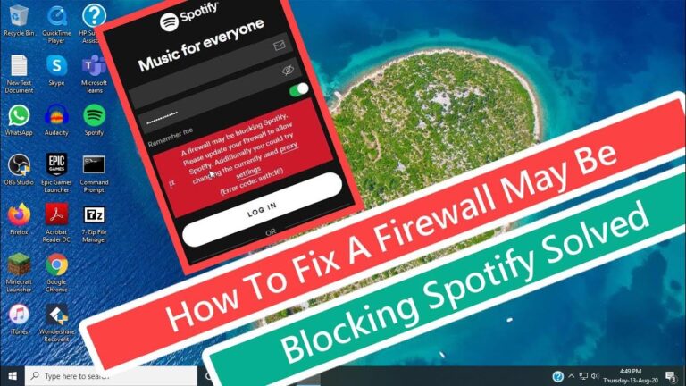 Solucionar bloqueo de Firewall en Spotify: Método 1: Eliminar entradas ...