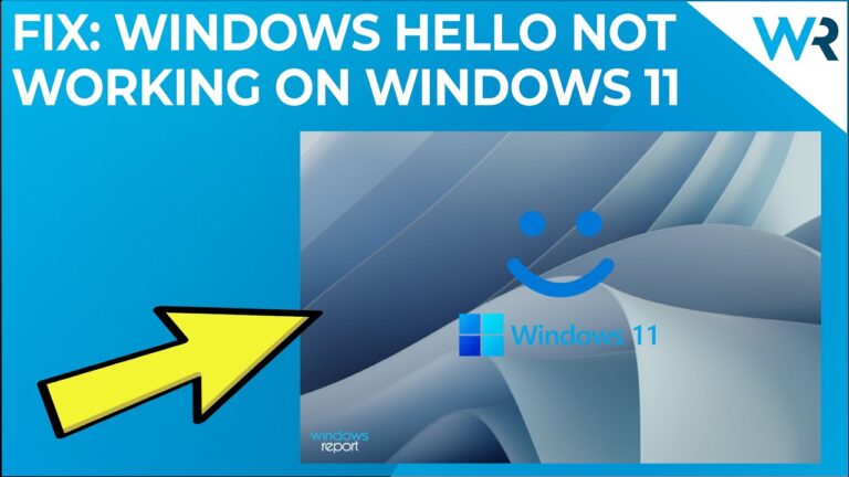 Solucionar problema de Windows Hello en Windows 11 - Mundowin