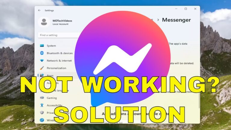 Facebook Messenger no funciona en computadora - Mundowin