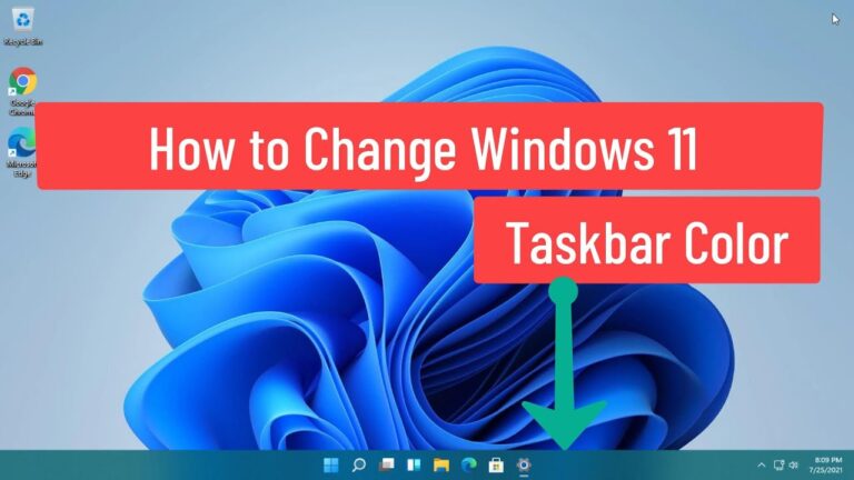 Windows 11에서 작업 표시줄 색상을 변경하는 방법 - Mundowin