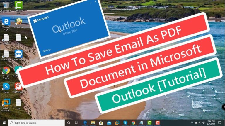Guardar email como PDF en Outlook: tutorial fácil paso a paso - Mundowin
