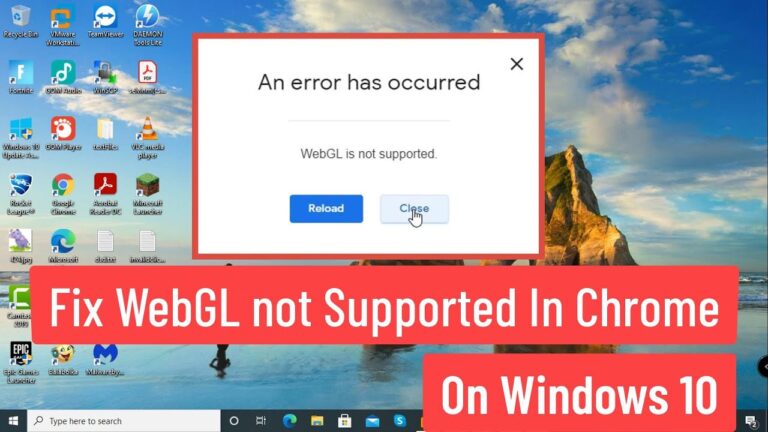 Solucionar problemas WebGL no soportado en Chrome en Windows 10 - Mundowin