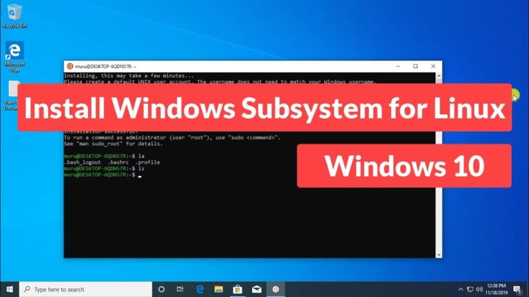 So aktivieren und installieren Sie das Windows-Subsystem für Linux (WSL) unter Windows 10 – Mundowin