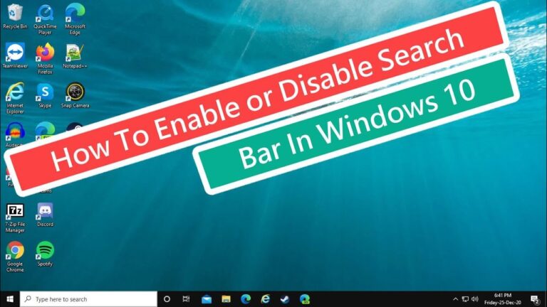 Activar o desactivar la barra de búsqueda en Windows 10 - Mundowin