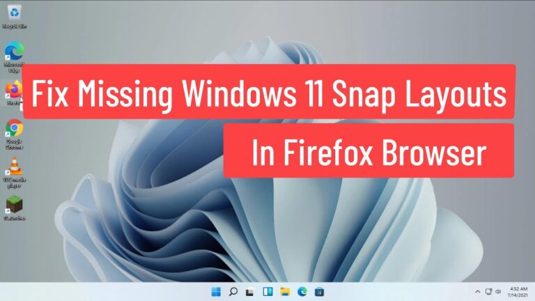 Arreglar falta de Snap Layouts en Firefox en Windows 11 - Mundowin Arreglar falta de Snap Layouts en Firefox en Windows 11 - Mundowin