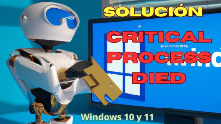 ¿Cómo solucionar Critical Process Died en Windows 11? - Mundowin
