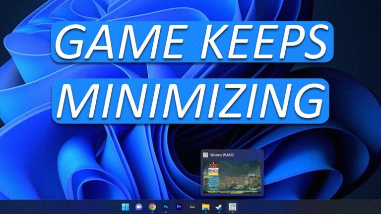 Fix Game Minimization in Windows 11 - Mundowin