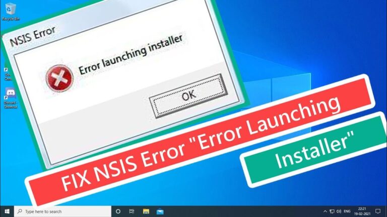 error NSIS - Error al lanzar el instalador - Mundowin