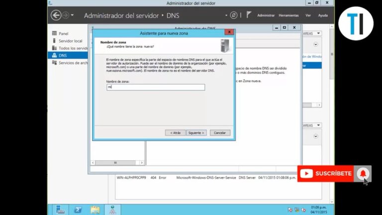 Cómo configurar dns y active directory en windows server 2012 - Mundowin
