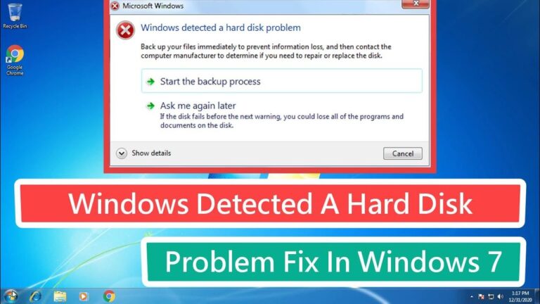 Solución para el problema de disco duro detectado en Windows 7 - Mundowin