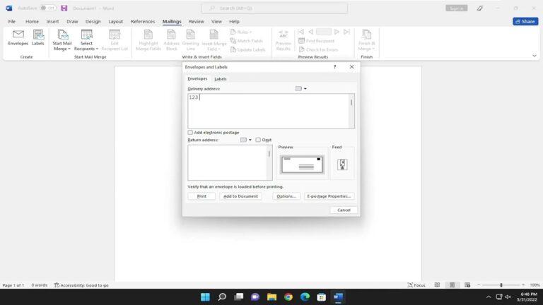 Cómo crear un sobre en Word: tutorial de impresión de sobres - Mundowin