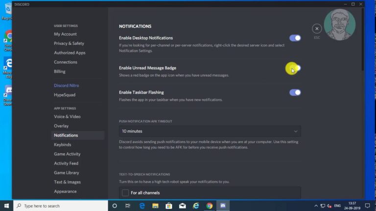 Discord: Cómo desactivar el círculo rojo en el ícono - Mundowin