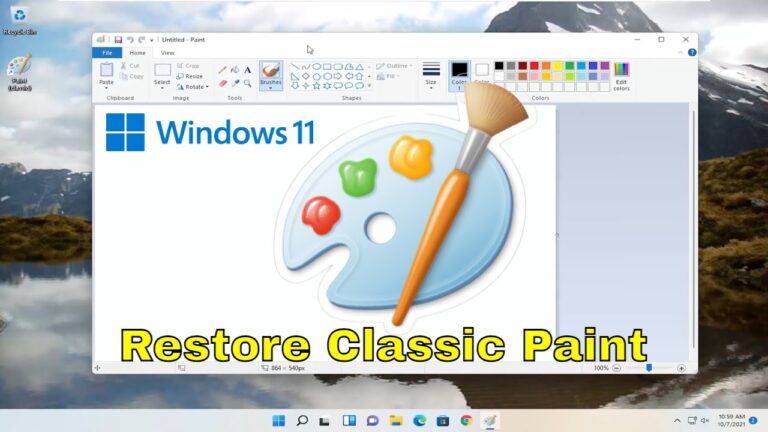 Vuelve a tener el Microsoft Paint clásico en Windows 11 - Mundowin