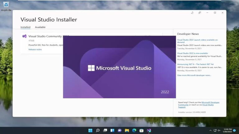 Descargar e instalar Visual Studio 2022 en Windows 11/10 [Tutorial ...