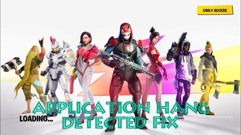 Solución error Fortnite 'Application Hang Detected': Tutorial - Mundowin