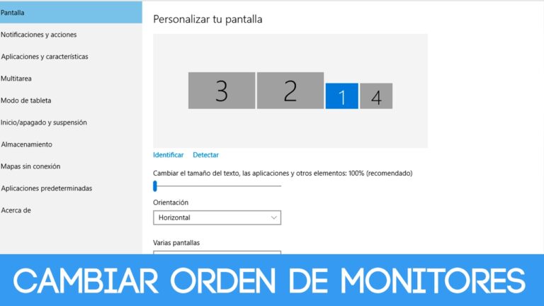Cómo configurar una pantalla Cómo principal - Mundowin