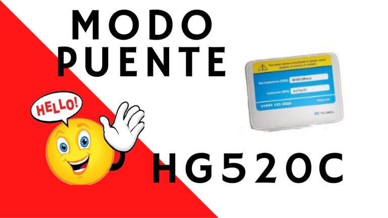 Cómo configurar modem echolife hg520c modo puente - Mundowin