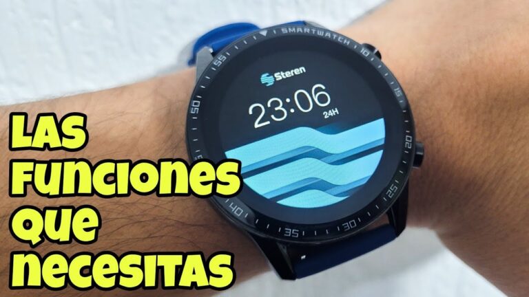Guía completa para configurar Smartwatch-400 Steren - Mundowin