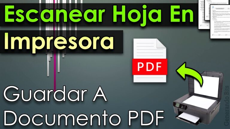 Guía Rápida: Cómo Escanear Documentos En Tu Impresora – VNUMS
